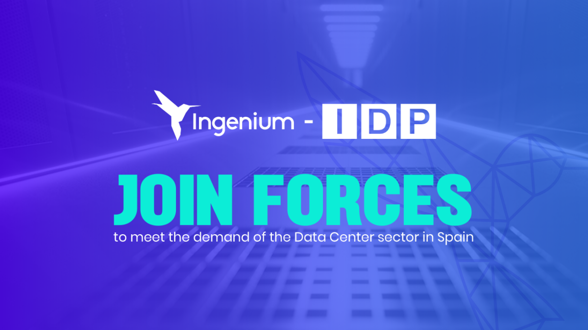Ingenium e IDP se unen para atender Data Centers en España - INGENIUM